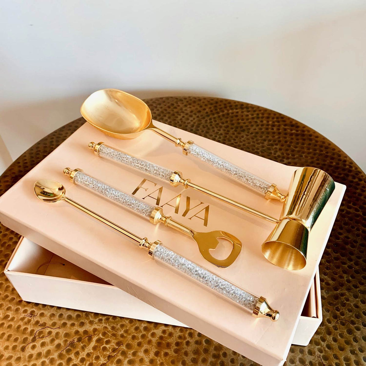 Bar Set Of 4 - Crystal – Faaya Gifting